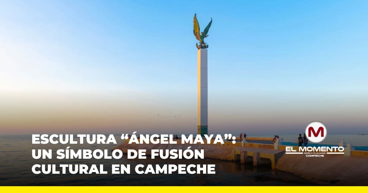Escultura “Ángel Maya”: Un símbolo de fusión cultural en Campeche - El ...