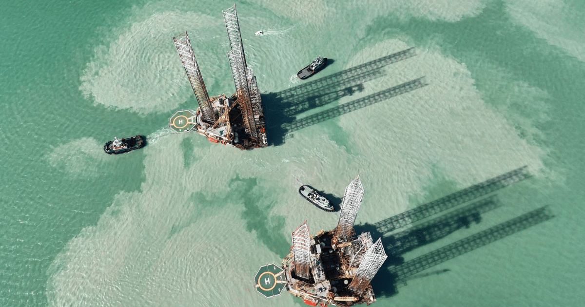 Llega nueva plataforma autoelevable Jack-Up Chihuahua al puerto de ...