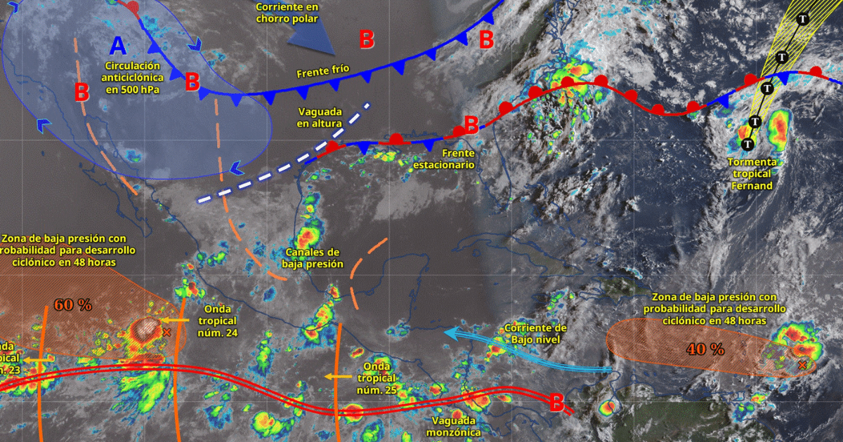 Lluvias intensas en Durango, Sinaloa, Nayarit y Jalisco - El Momento ...